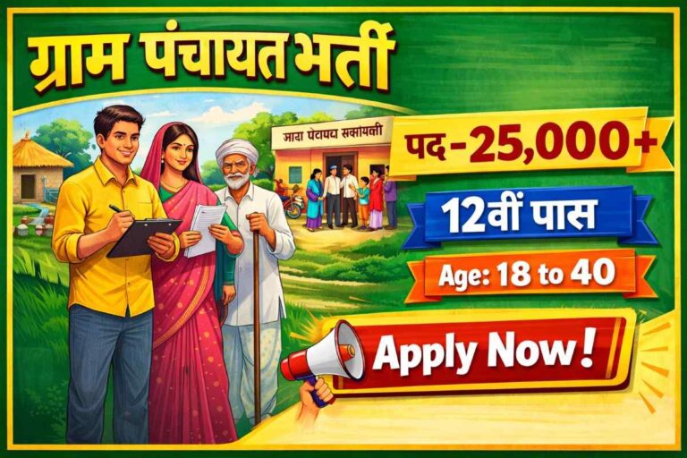Panchayati Raj Vibhag Recruitment 2026 - Apply Online for 25,311 LDC ...