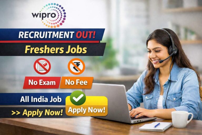 Wipro Recruitment 2026 - Apply Online for Freshers Work From Home Jobs ...