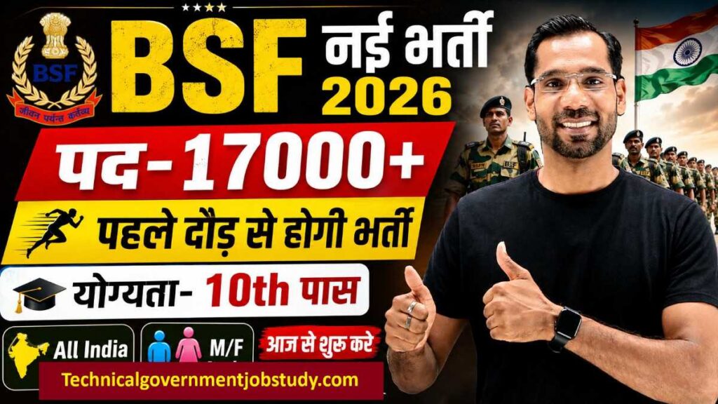 BSF Constable Recruitment 2026 - Apply Online for 17000 Constable, SI ...